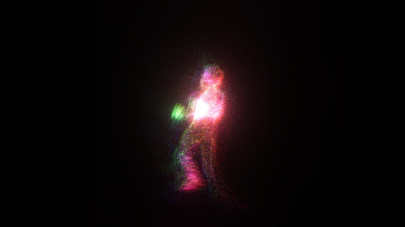 The RenderQueue - Particle Dance